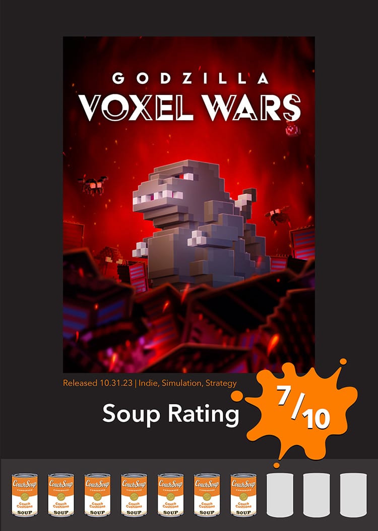 Godzilla Voxel Wars Review | Couch Soup